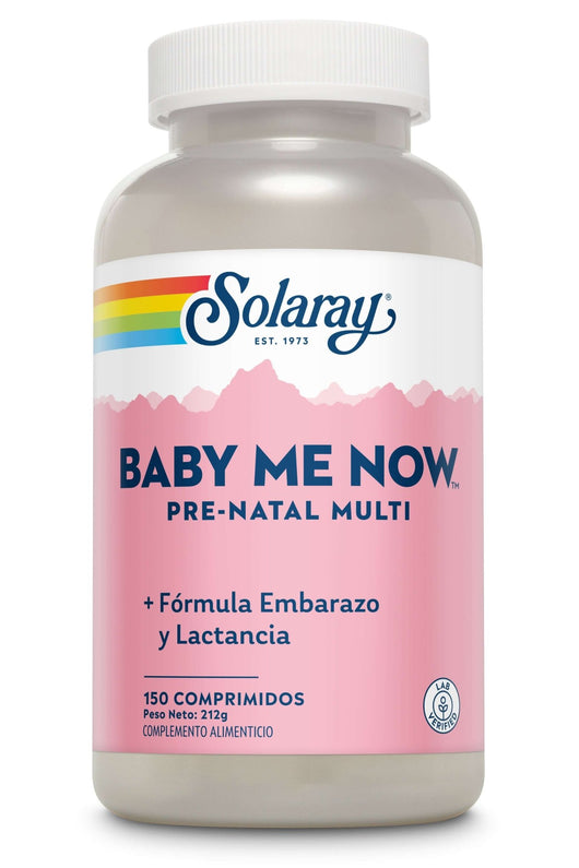 Baby Me Now - Multivitamínico 150 comprimidos - Solaray – Tribu Naturals